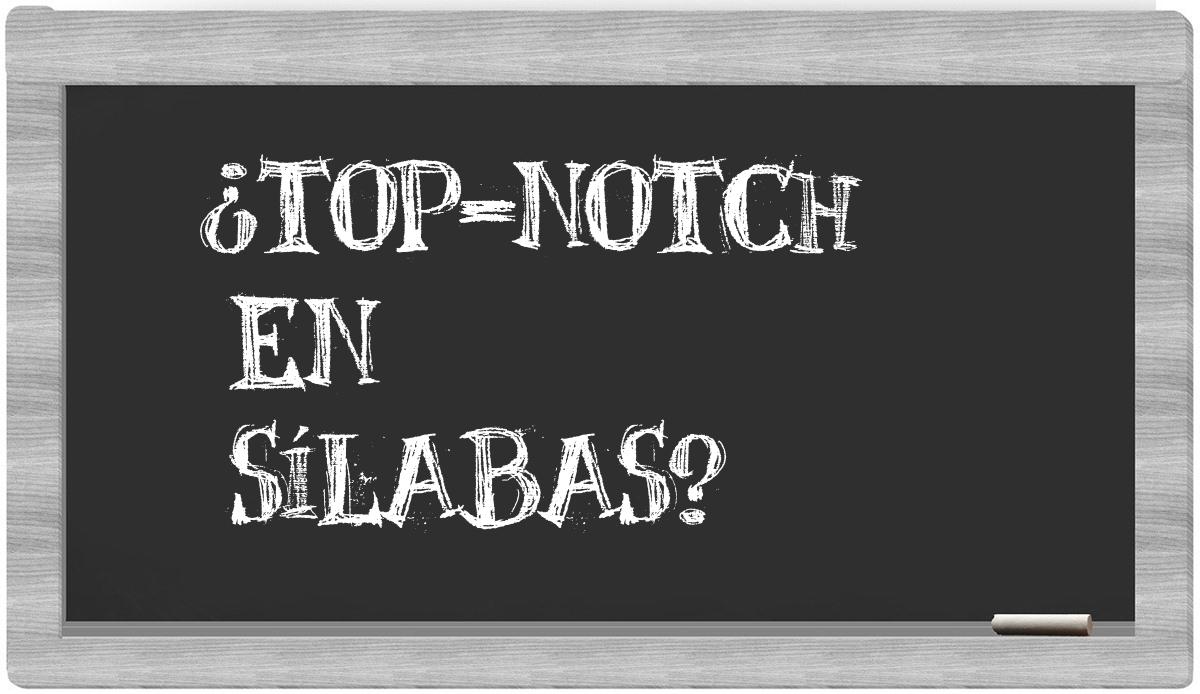 Separar En S labas Top notch